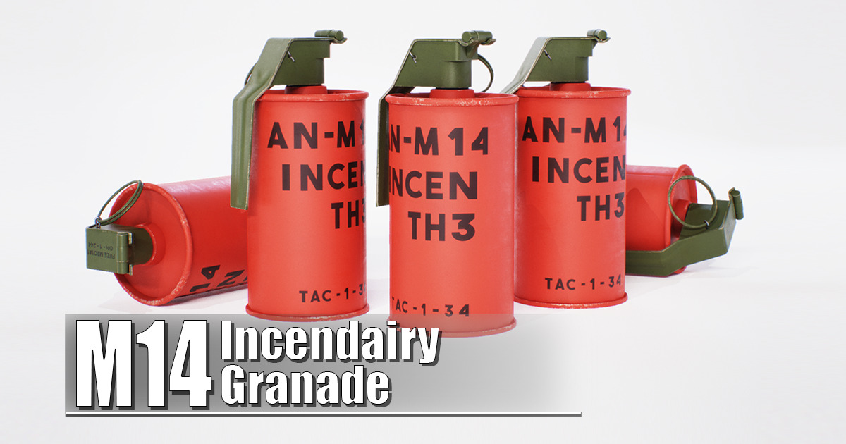 Incendiary Granade | 3D Weapons | Unity Asset Store