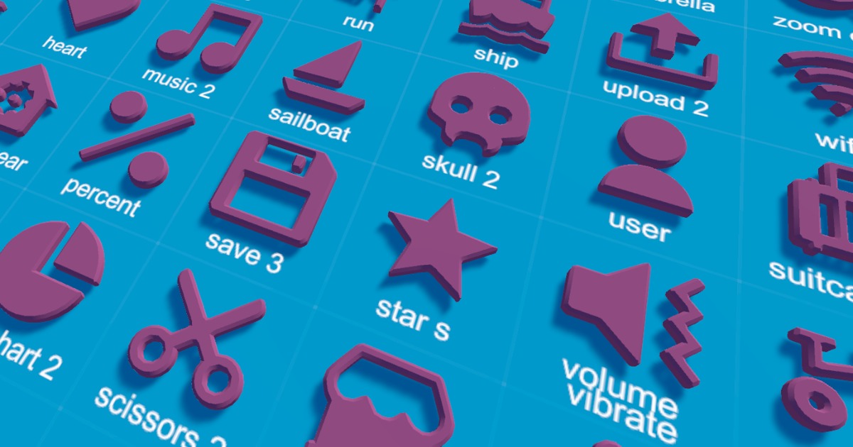 Low Poly Icon Pack - Created with FastMesh Asset | 3D Tools | Unity ...