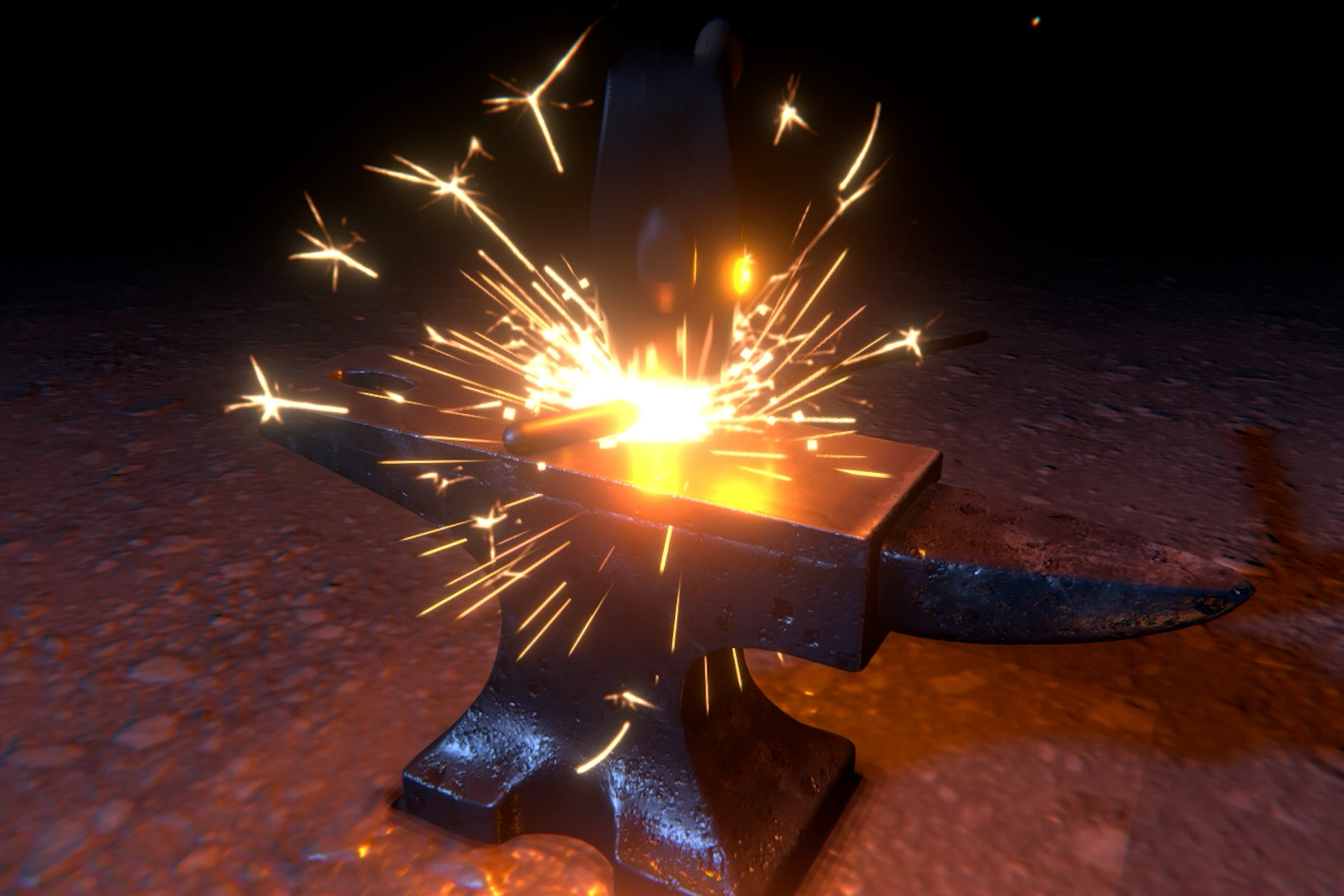 Blacksmith Sparks Vfx Fire And Explosions Unity Asset Store
