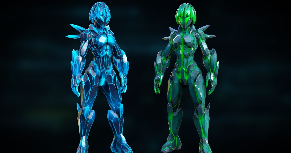 Fantasy Golem Girl v1 | Characters | Unity Asset Store