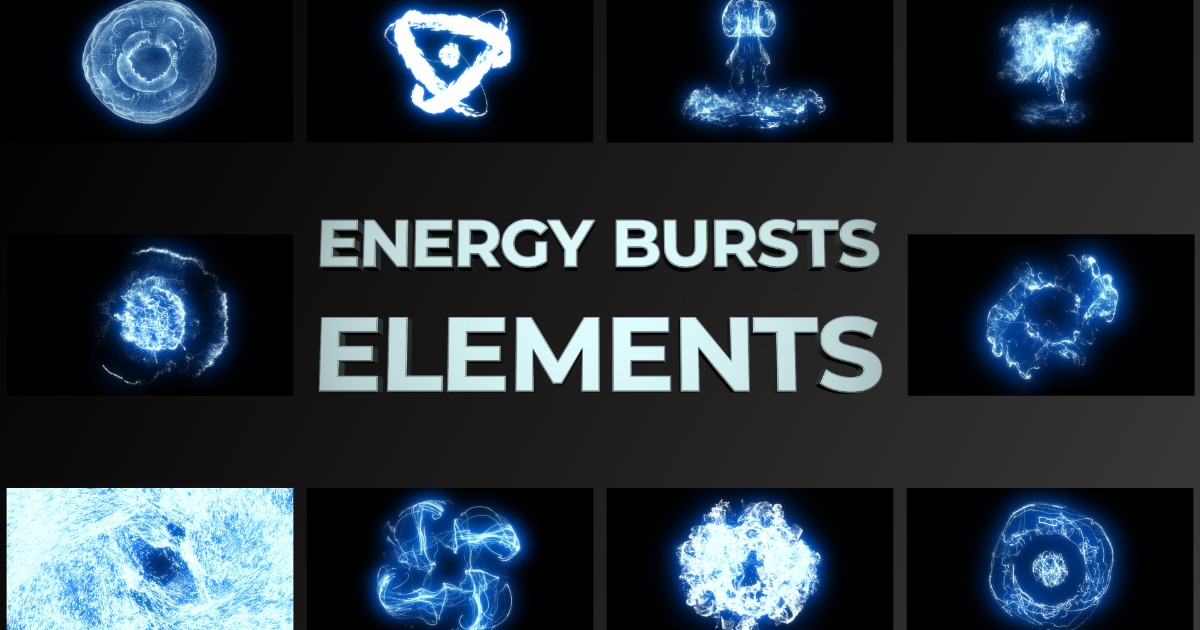 Energy Bursts Effects (29.05) | 2D Textures & Materials | Unity Asset Store