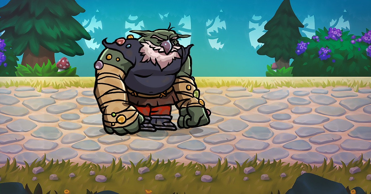 2D Animated Character - Troll Boss Enemy | 2D Characters | Unity Asset ...