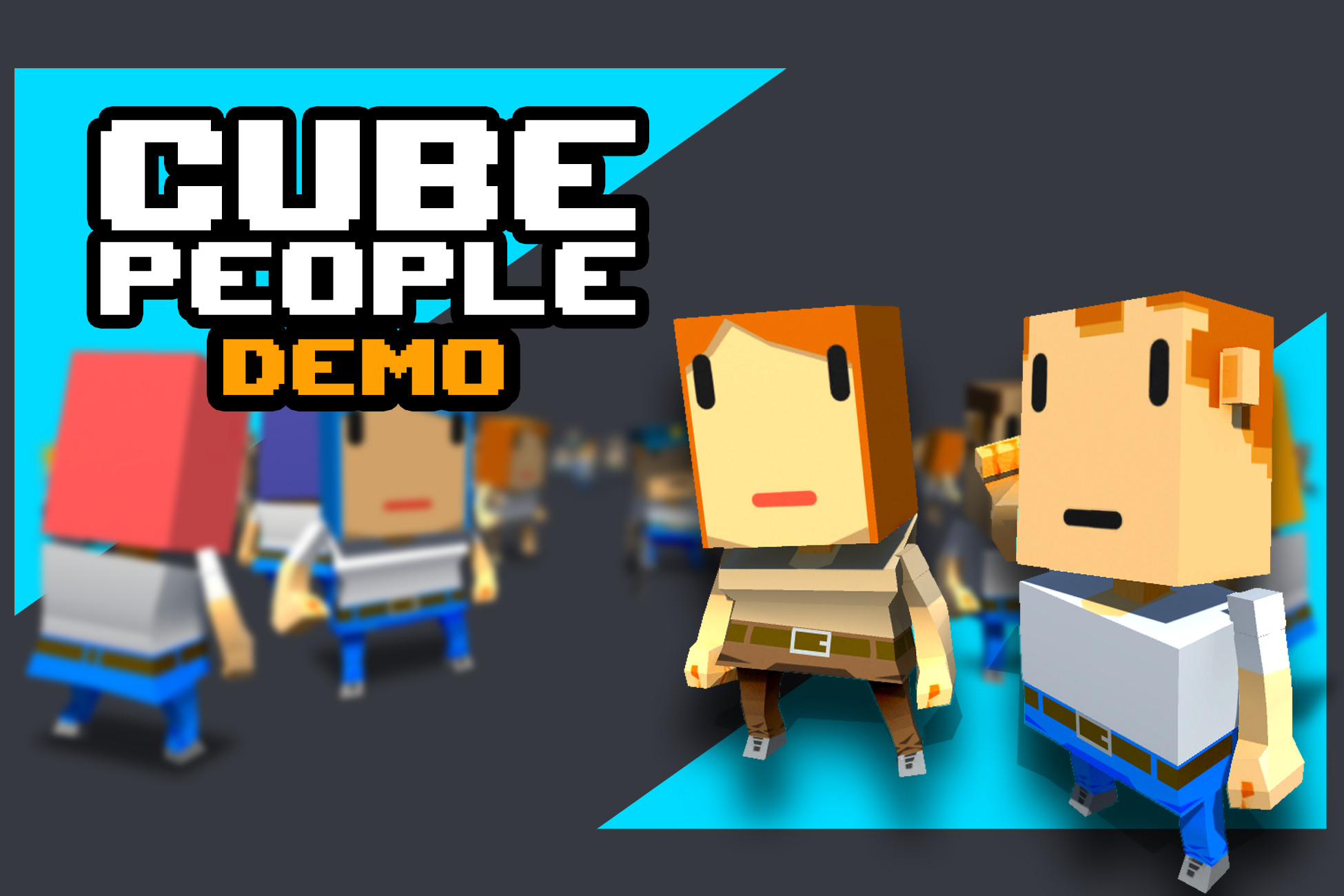 Cube People - Demo | Characters | Unity Asset Store