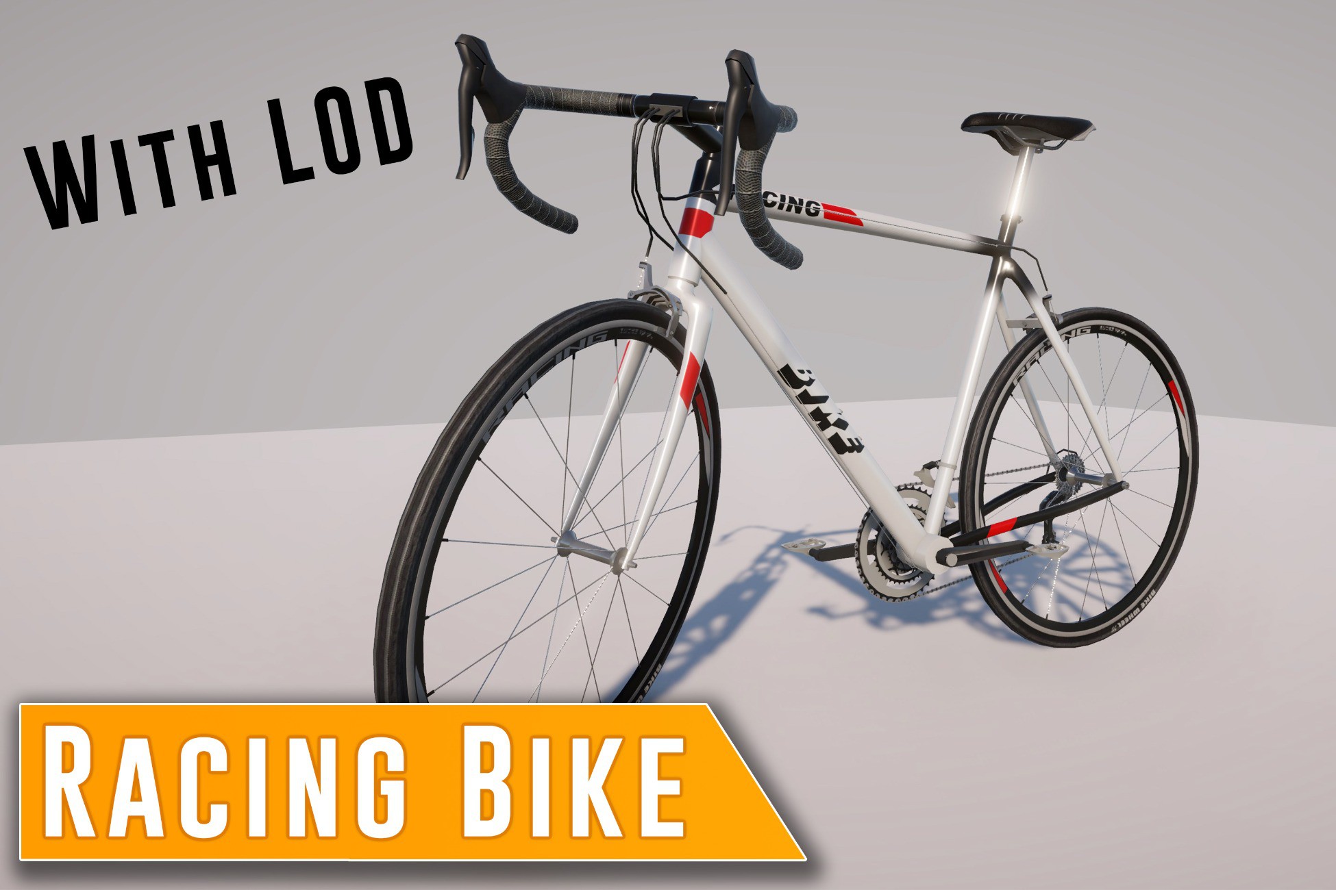 Racing Bike with LOD | 3D Land | Unity Asset Store