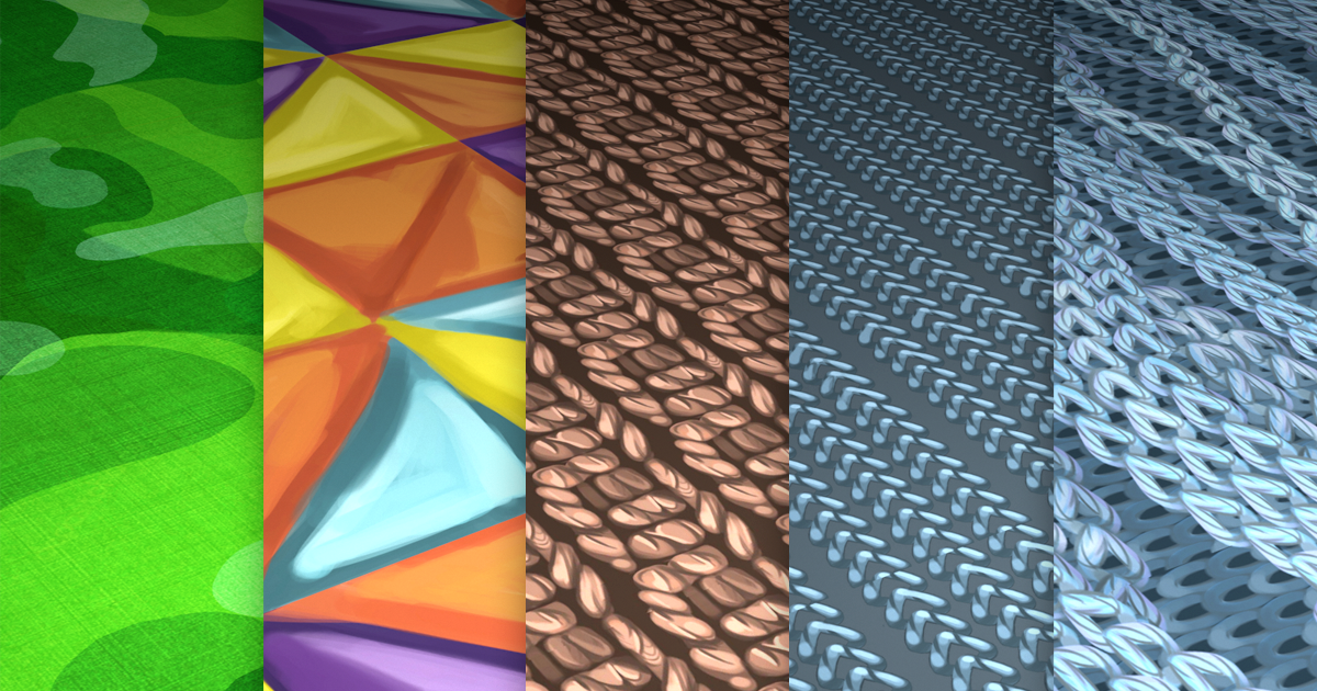 Stylized Cloth Fabric Textures Vol.108 - Hand Painted Textures | 2D ...