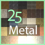 25 Metal Materials Ready, Volume. 8