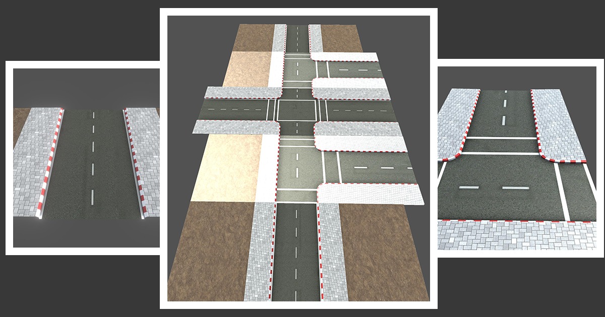 Simple Road | 3D Environments | Unity Asset Store