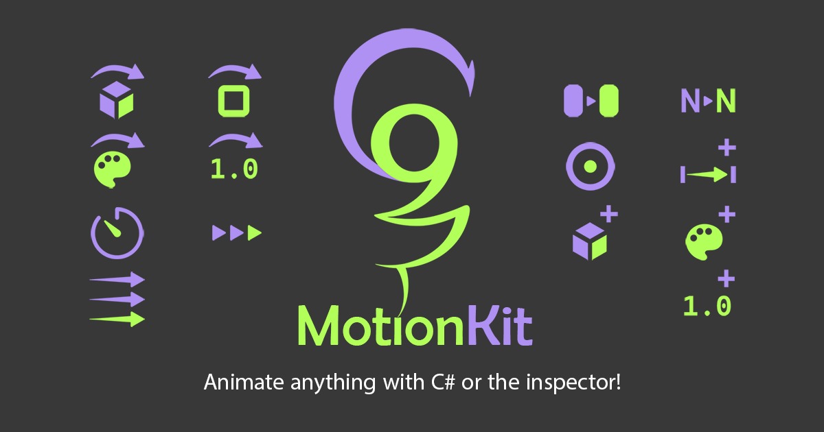 MotionKit - Pro | Animation Tools | Unity Asset Store
