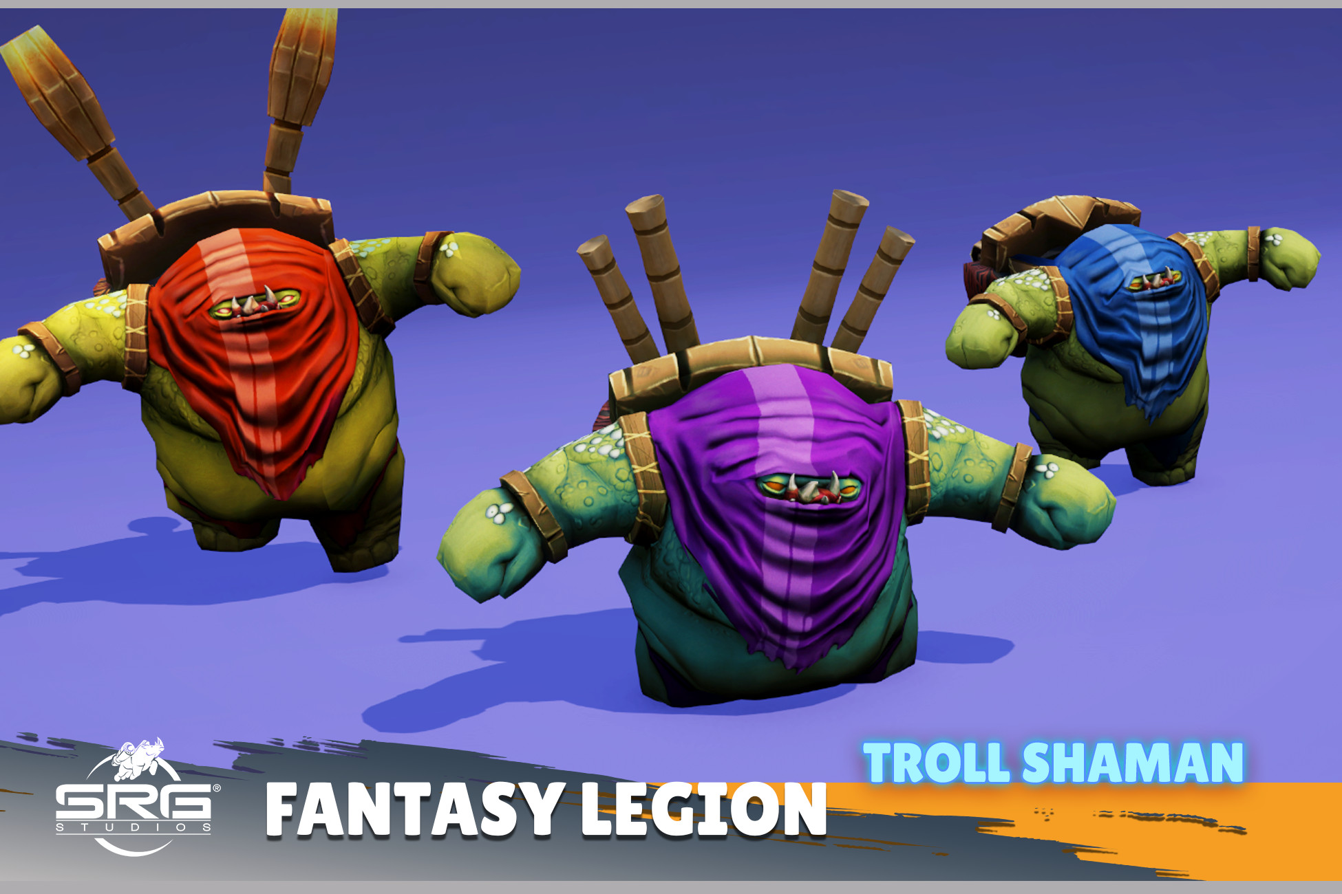 Fantasy Legion - Troll Shaman | 3D Characters | Unity Asset Store