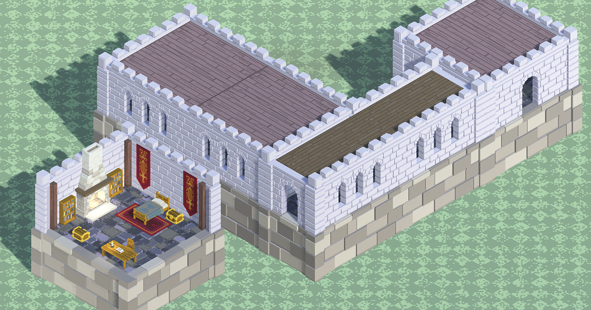 Voxel Castle Pack Lite | 3D Historic | Unity Asset Store