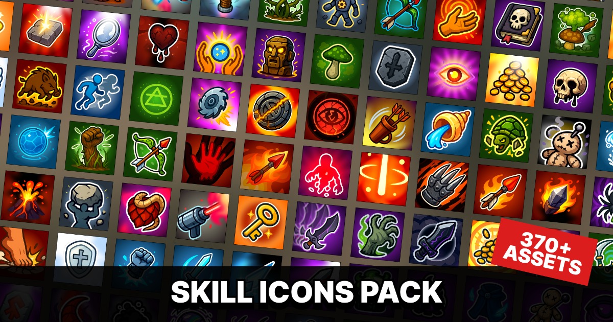 Fantasy RPG Skill Icons Pack for Abilities Spells Magic Combat Strategy | 2D | Unity Asset Store
