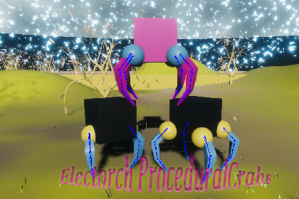 Electorch's Procedural Crabs System | Unity AssetStore Price down information