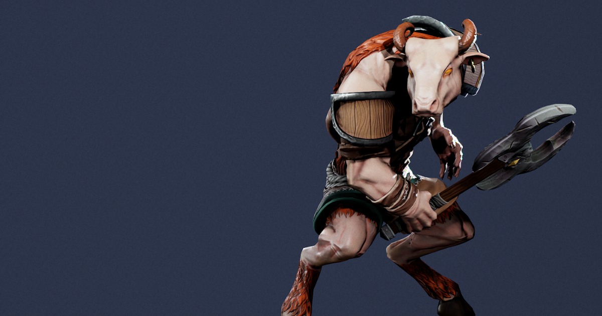 minotaur1 | 3D Characters | Unity Asset Store