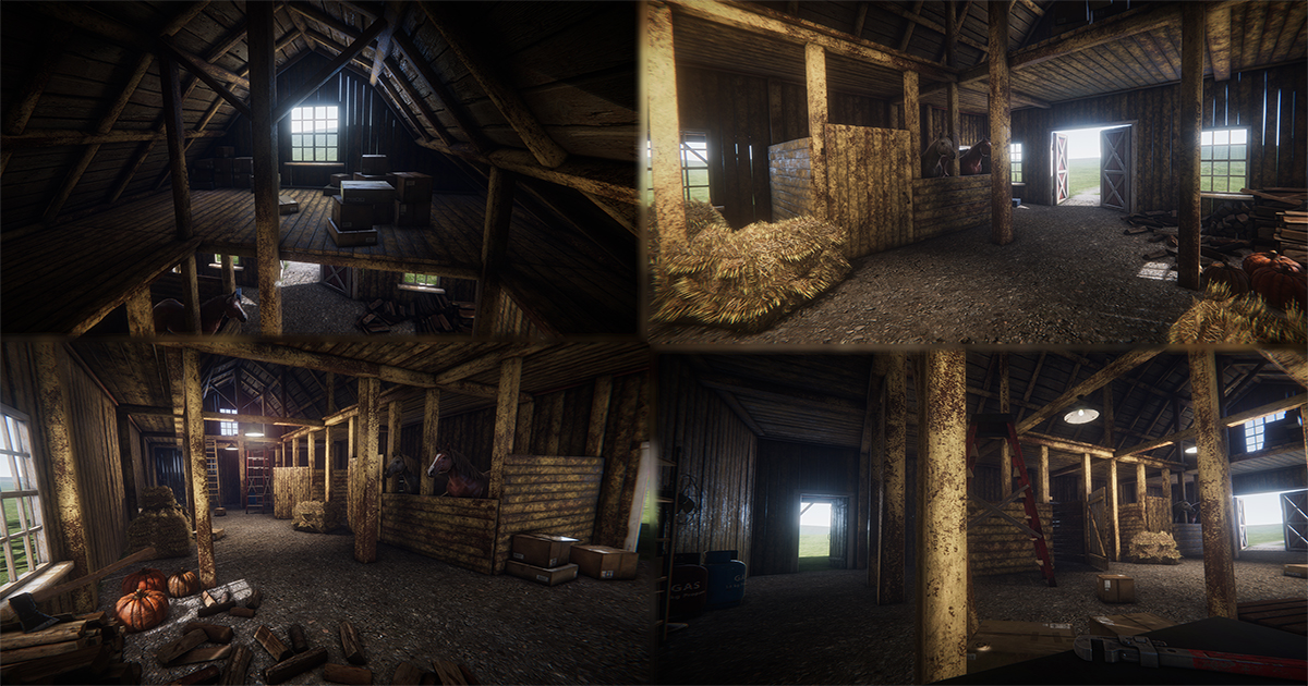 Farm Models Pack | 3D Industrial | Unity Asset Store