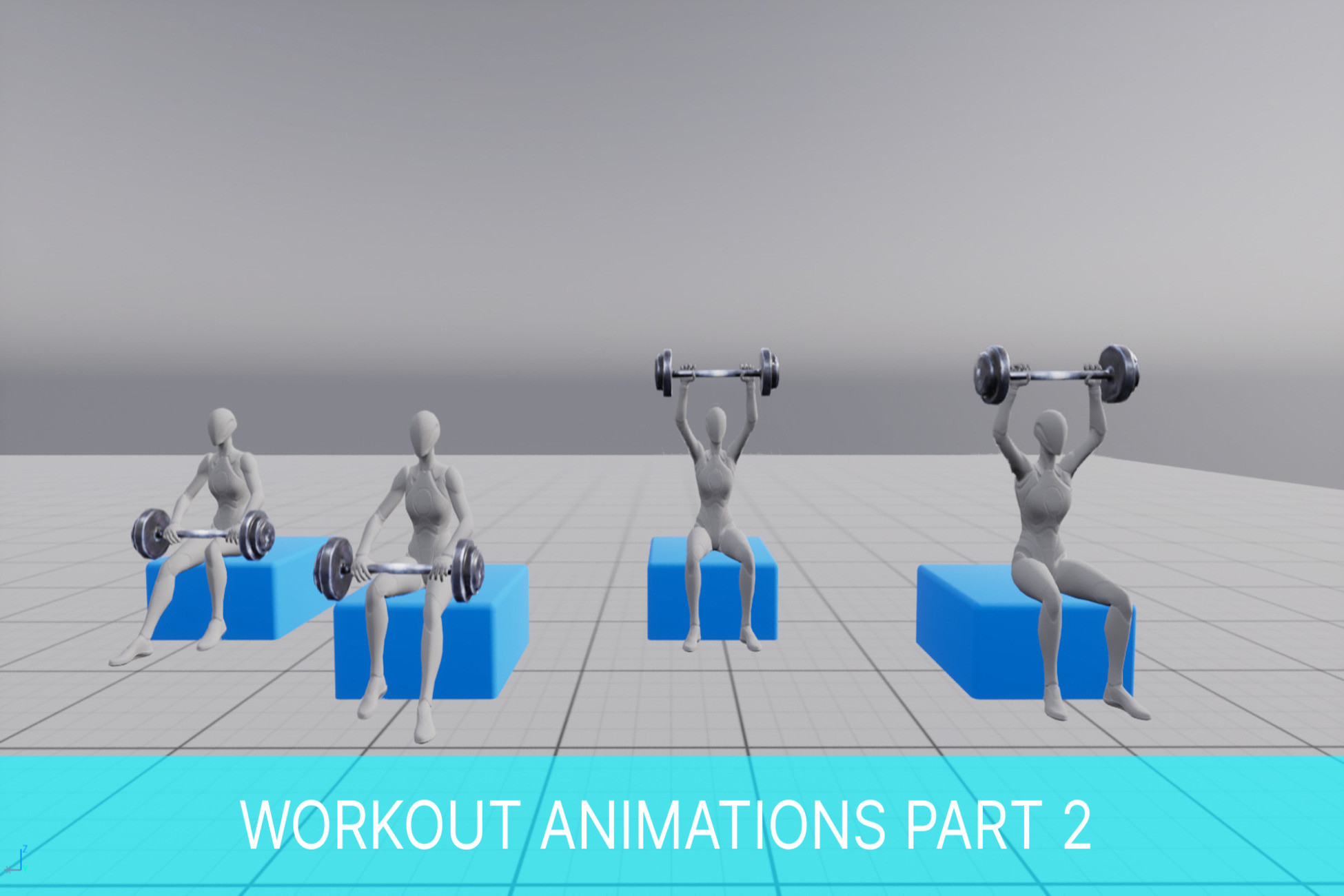Workout Animations Part 2 | 3D Animations | Unity Asset Store