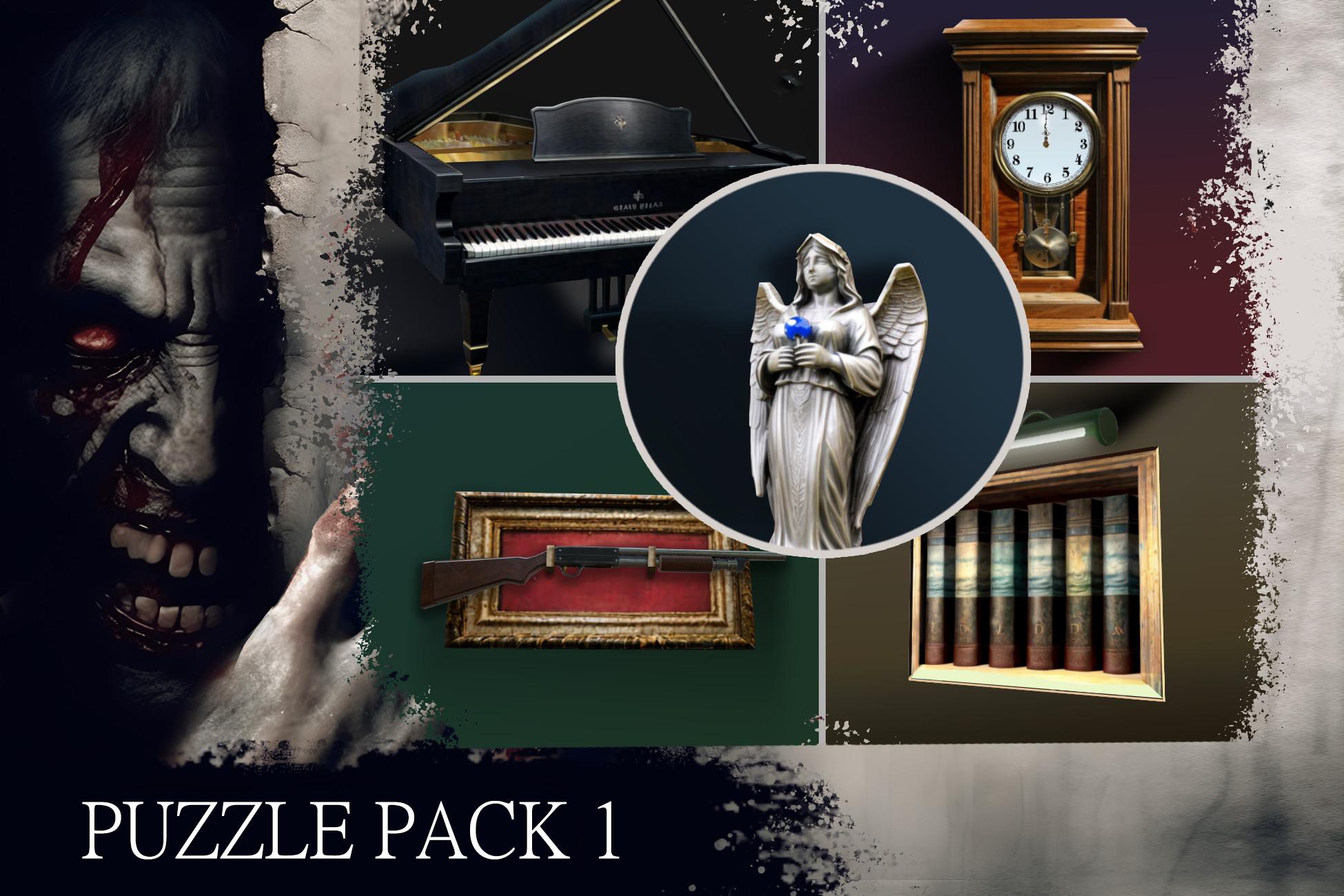 Retro Horror Template - Puzzle Pack 1 | Add-Ons | Unity Asset Store