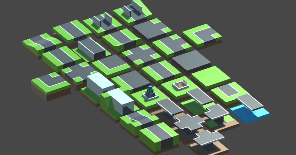 Low Poly Street Tiles | 3D Environments | Unity Asset Store