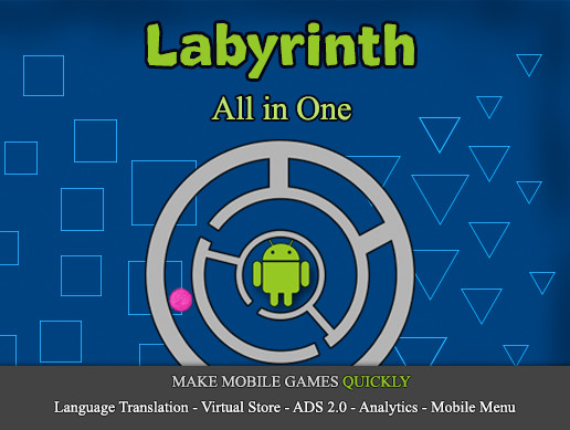 Labyrinth Mobile All in One - Starter kit | 템플릿 | Unity Asset Store