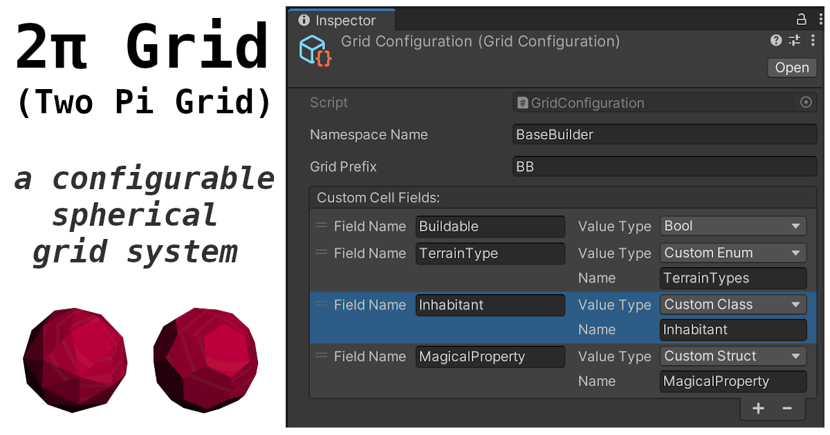 2π Grid (Two Pi Grid) - Configurable Spherical Grid System | Utilities ...