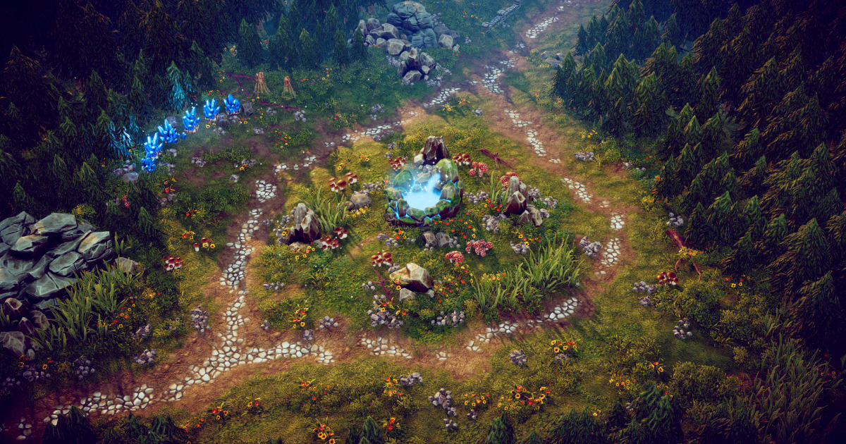 Top Down - Fantasy Forest (URP) | 3D Fantasy | Unity Asset Store