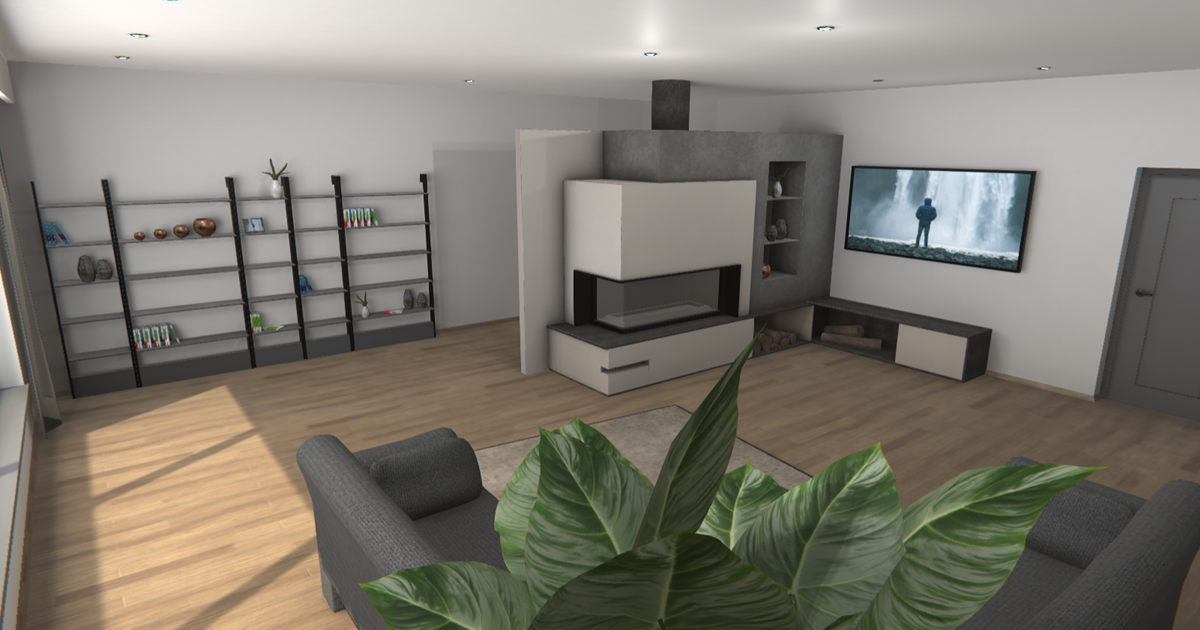 Master room - interior and props | 3D Interior | Unity Asset Store