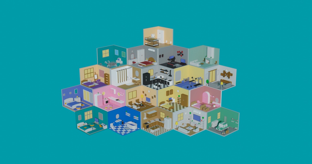 Simple Poly Rooms | 3D Environments | Unity Asset Store