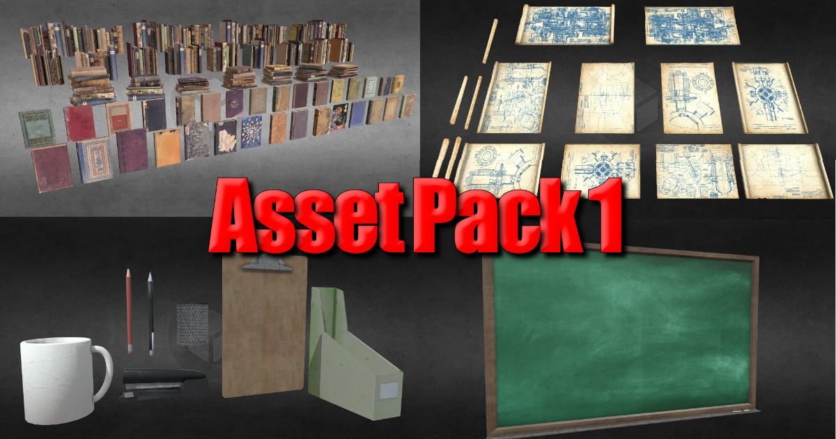 Asset Pack 1 | 3D Props | Unity Asset Store