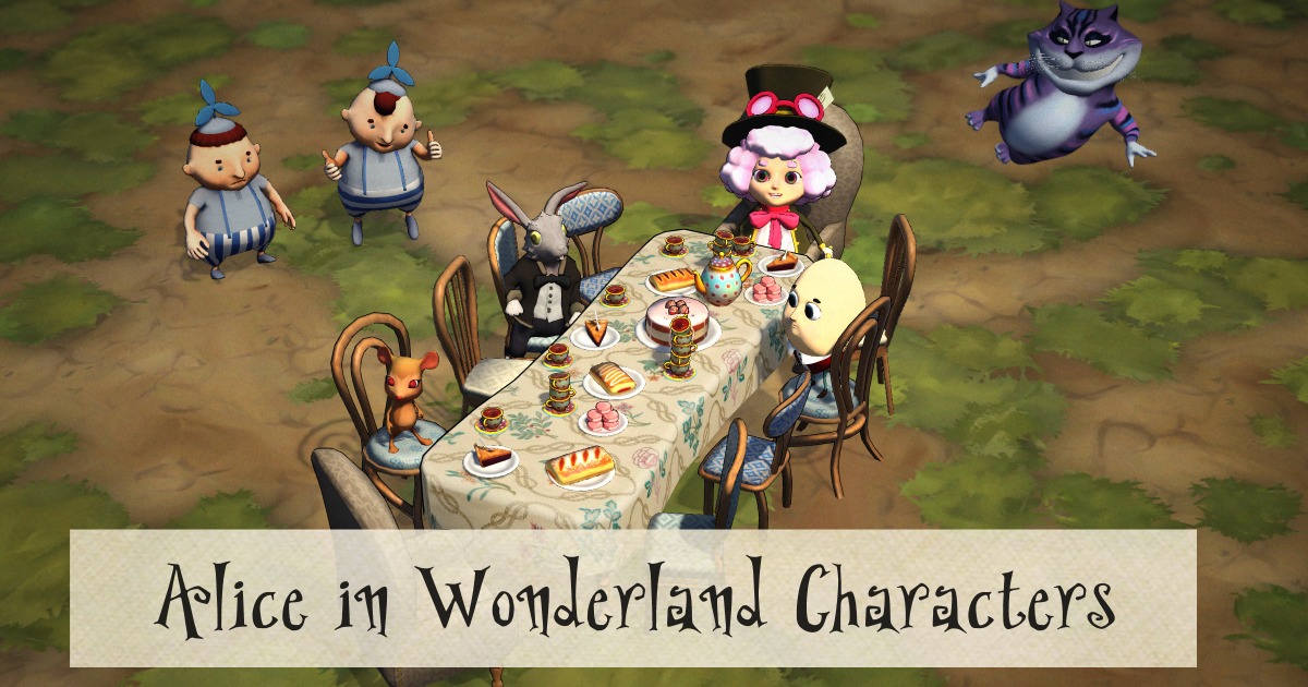 Alice in Wonderland Characters | 3D Characters | Unity Asset Store