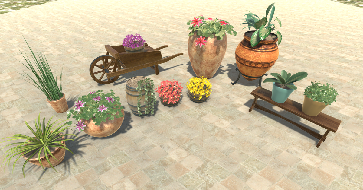 Decorative Plants | 3D Plants | Unity Asset Store