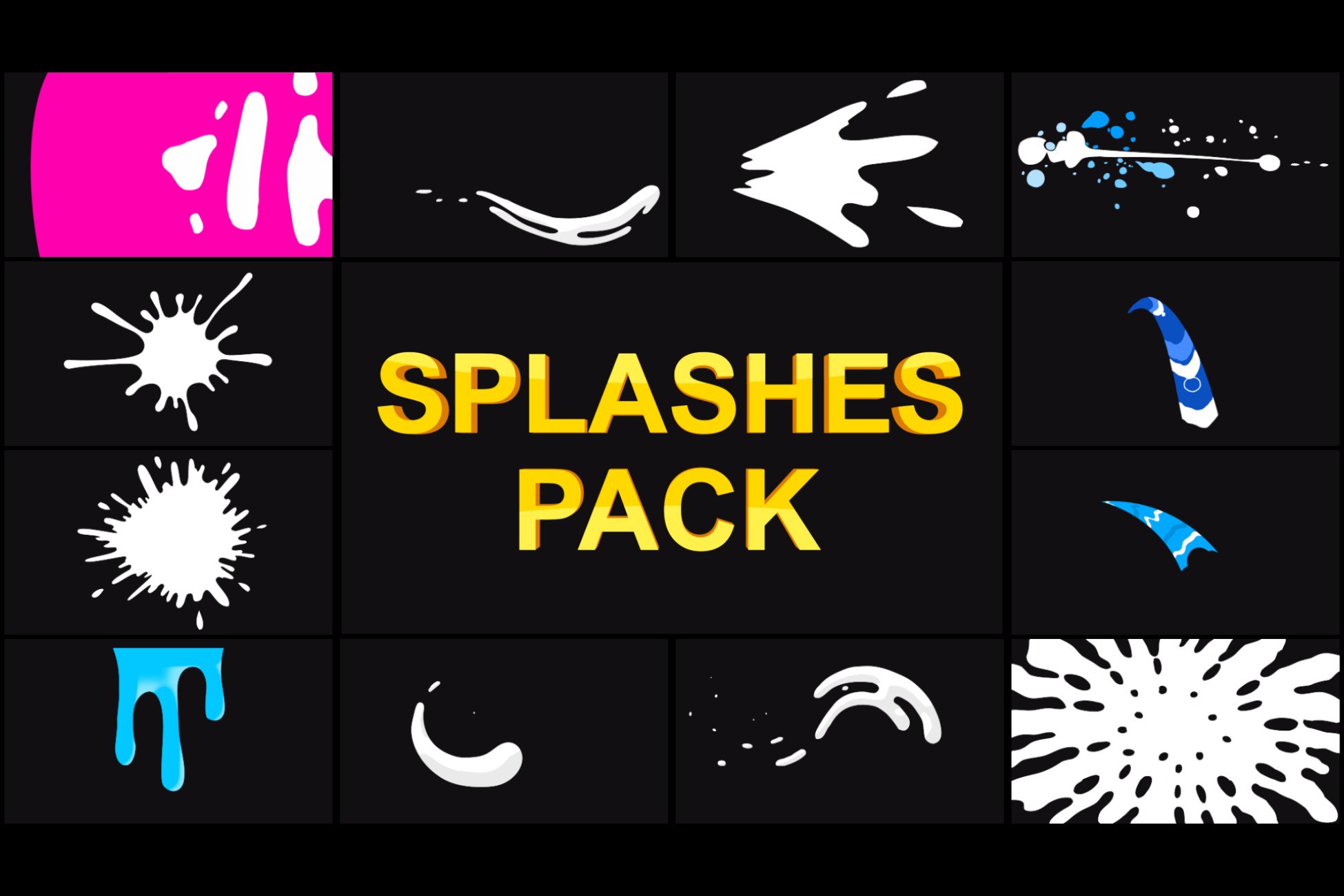 Splashes Pack | Fire & Explosions | Unity Asset Store
