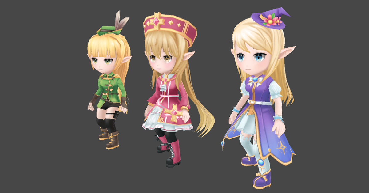 Elf Female Character_Pack | 3D Characters | Unity Asset Store