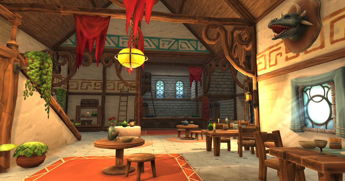 Hand painted Interior pack | 3D Fantasy | Unity Asset Store