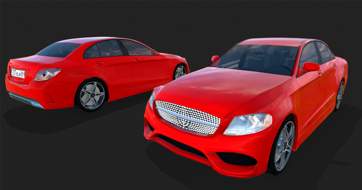 Generic Sport Car 1 | 3D Vehicles | Unity Asset Store