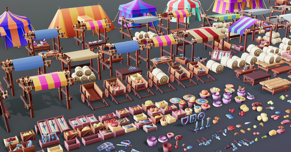 Marketplace Cute Series | 3D Fantasy | Unity Asset Store