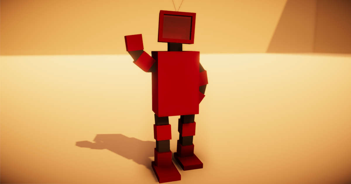 Low Poly Robot | 3D Characters | Unity Asset Store