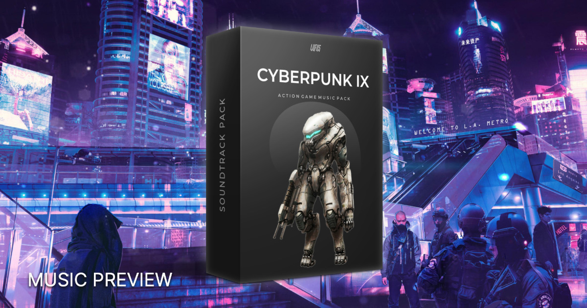 Cyberpunk IX - Game Music Pack - Aggressive, Electronic, Midtempo ...