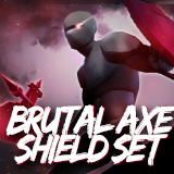 Brutal Axe Shield AnimSet
