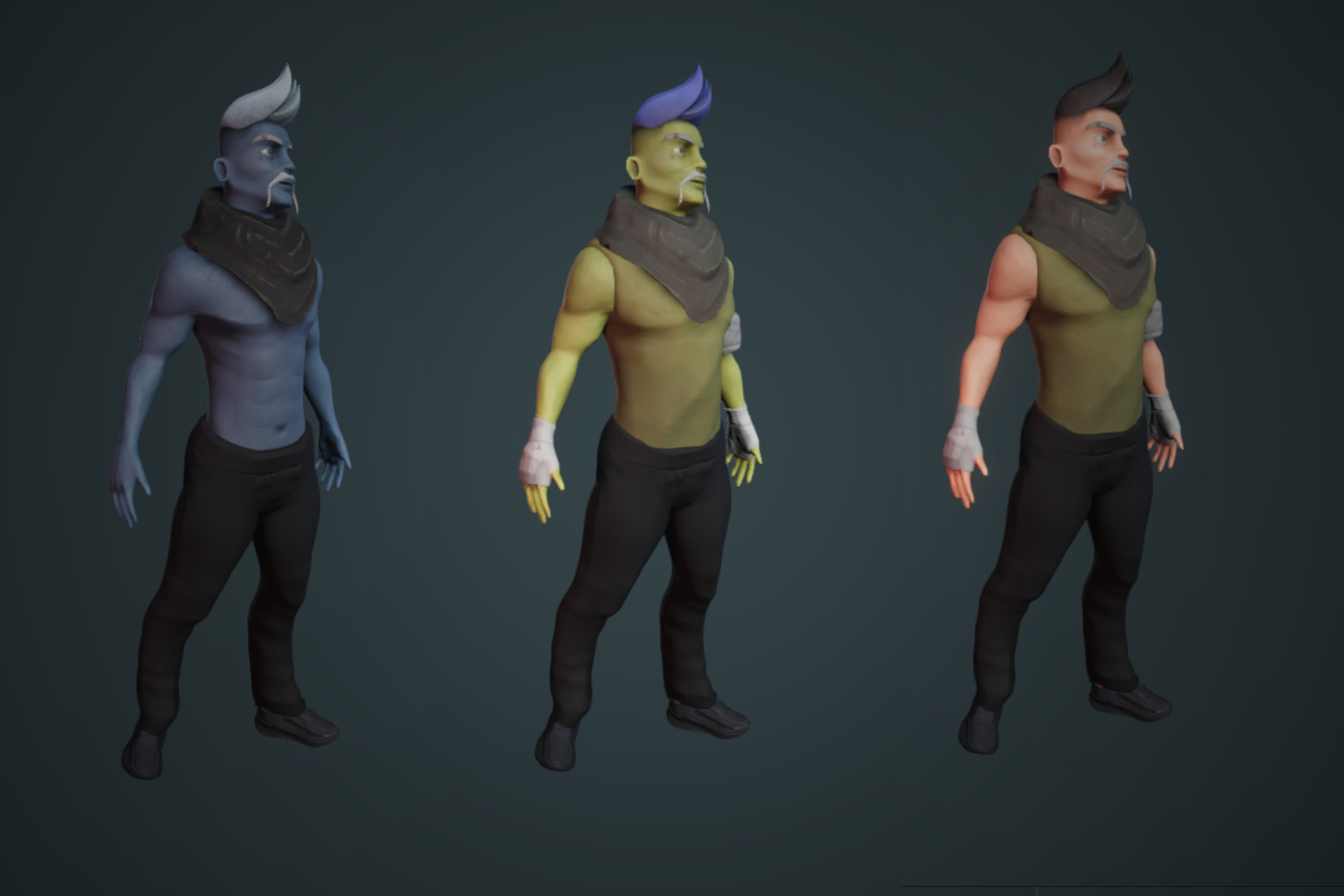 STYLIZED CHARACTER CUSTOMIZABLE e MODULAR | 3D 휴머노이드 | Unity Asset Store
