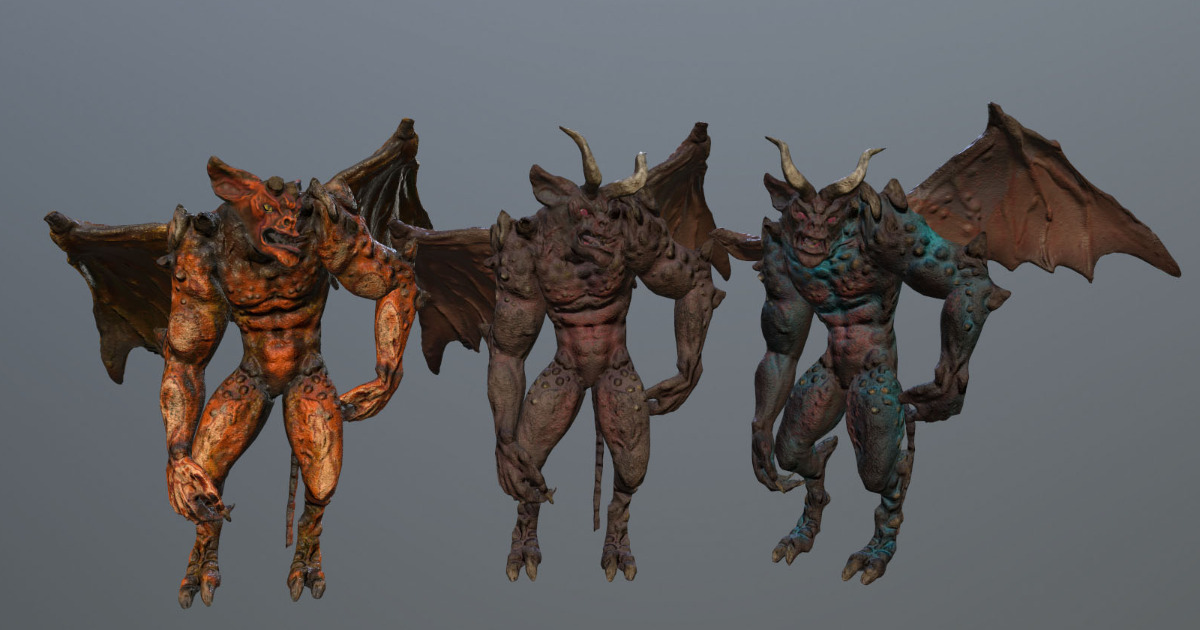Demon inferior | 3D Creatures | Unity Asset Store