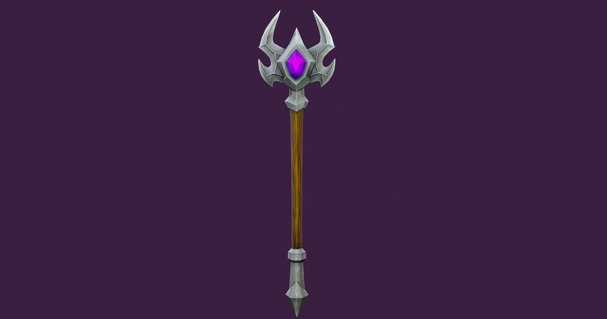 Staff - Game Ready Weapon | 3D Weapons | Unity Asset Store
