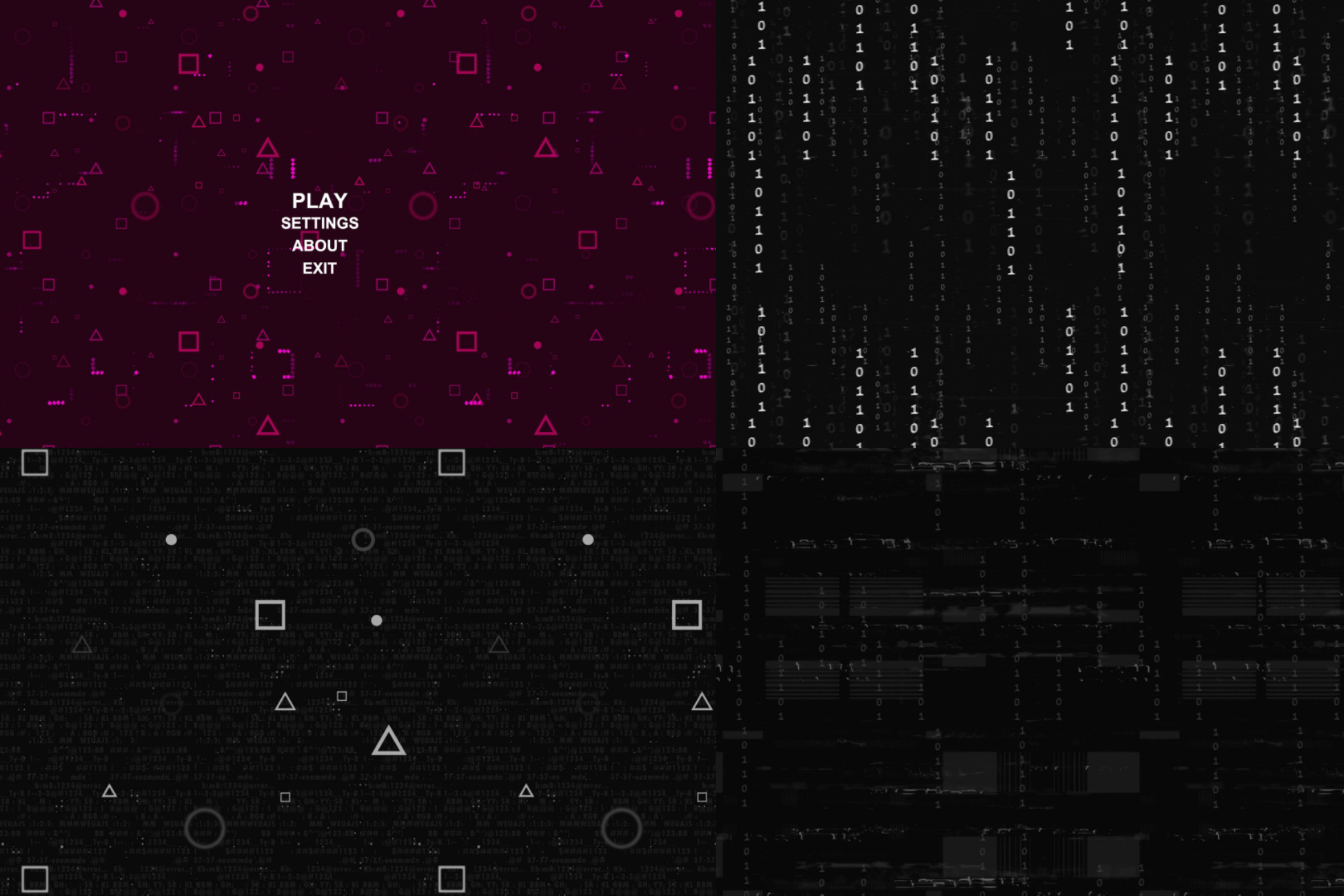 Scifi Cyber BG +Shaders (Animated) by SR Studios Kerala