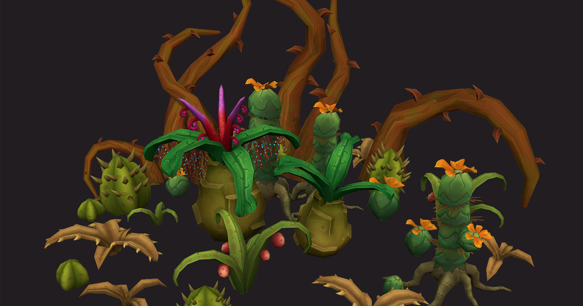 Fantasy Desert Plants | 3D Plants | Unity Asset Store