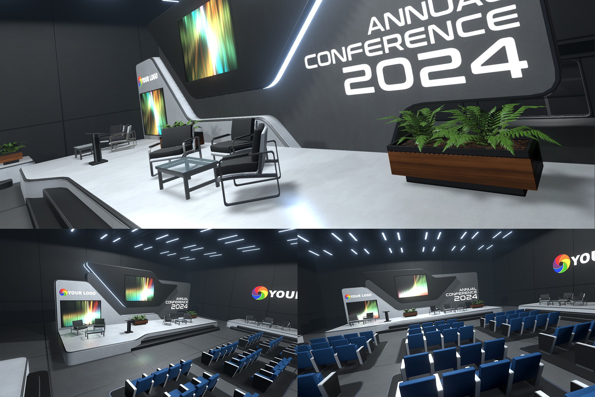 3D Showroom Level Kit Vol 16 | 3D Environments | Unity Asset Store