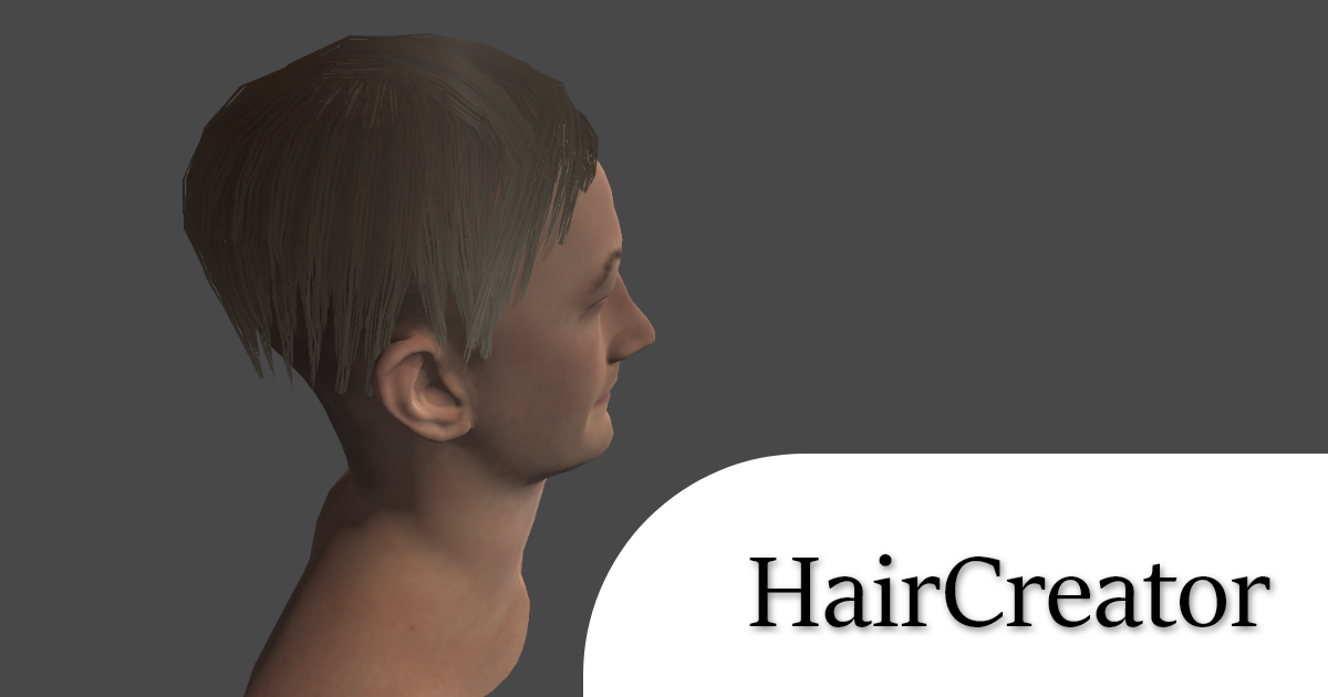 HairCreator | Modeling | Unity Asset Store