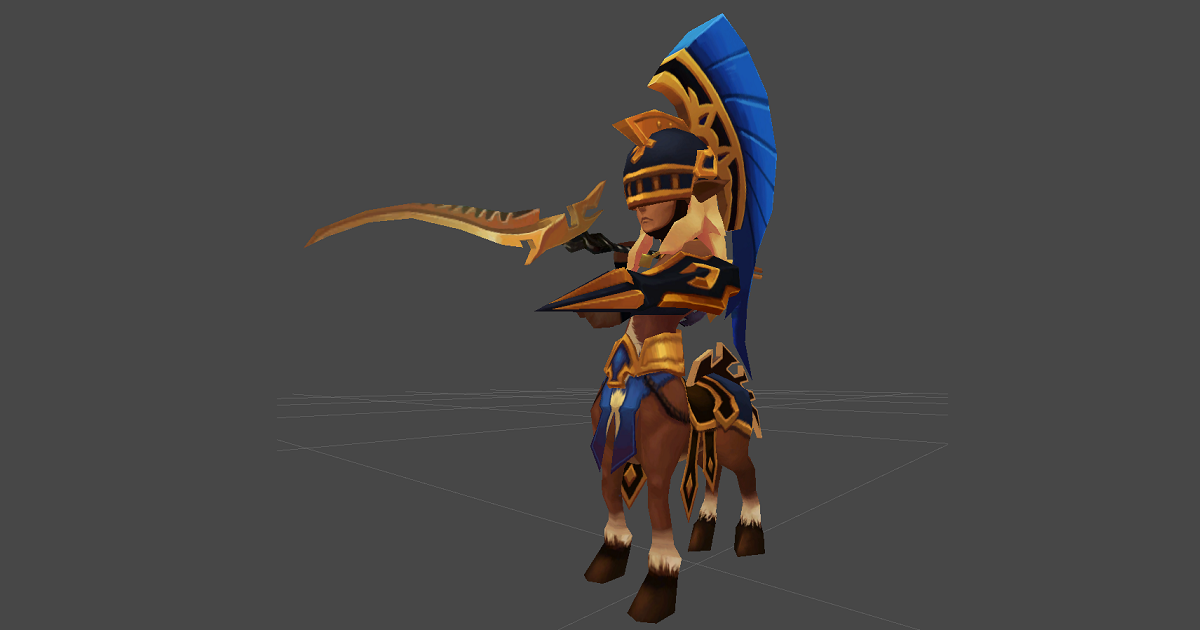 Centaur - with FX - Cartoon Style | 3D キャラクター | Unity Asset Store