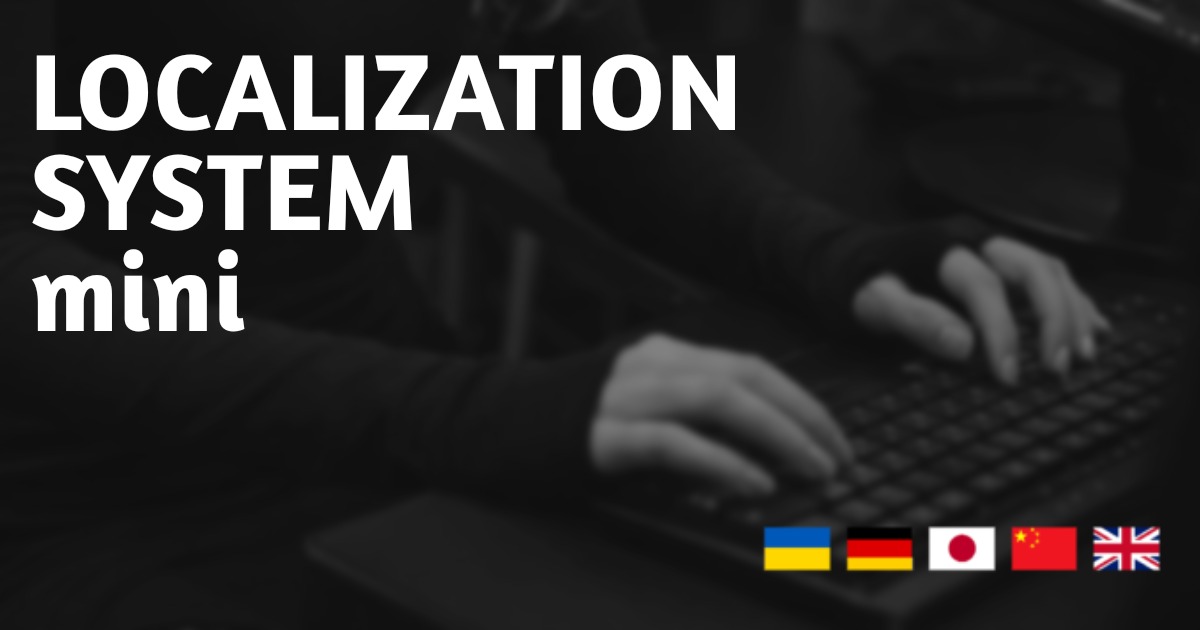 Tooltip Localization System mini | Localization | Unity Asset Store