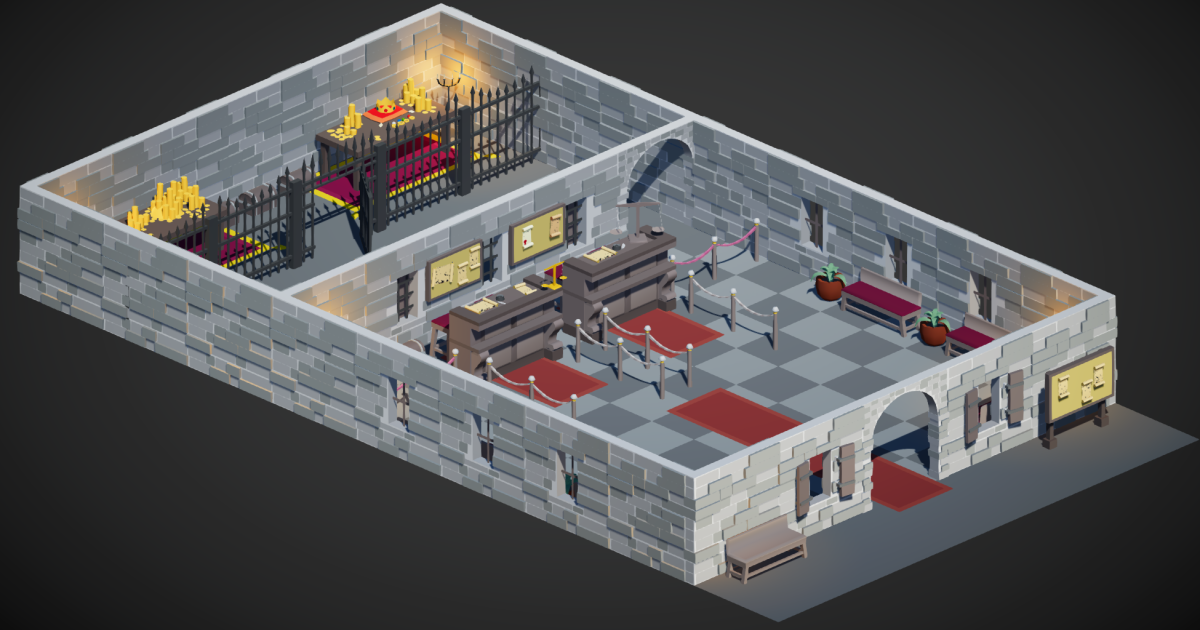 Medieval Fantasy - Banks | 3D Fantasy | Unity Asset Store