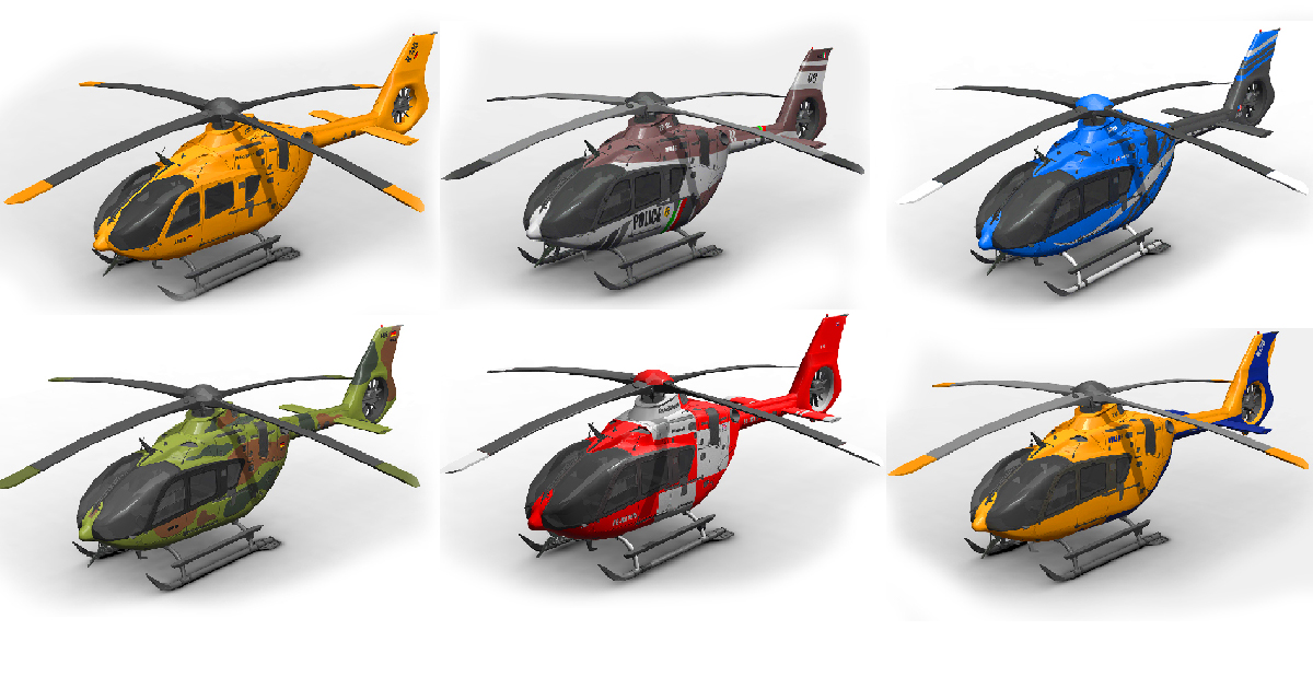 6 helicopters in 1 package | 3D Air | Unity Asset Store