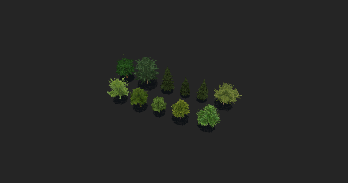 Low Poly Forest Pack | 3D Trees | Unity Asset Store