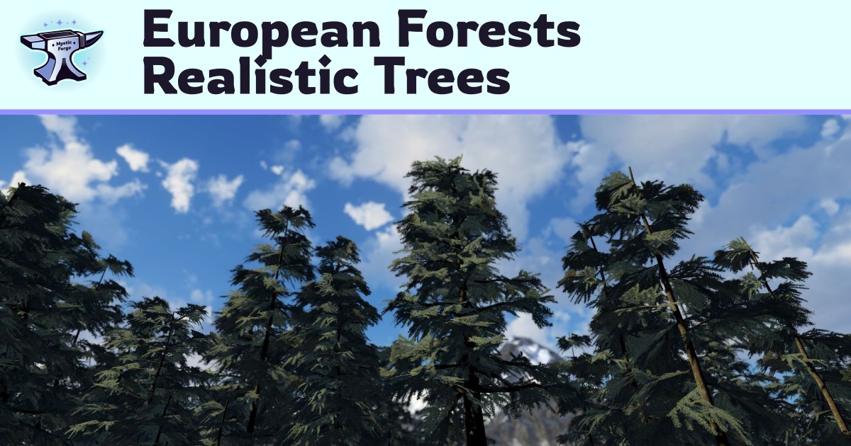 European Forests - Realistic Trees | 3D Trees | Unity Asset Store